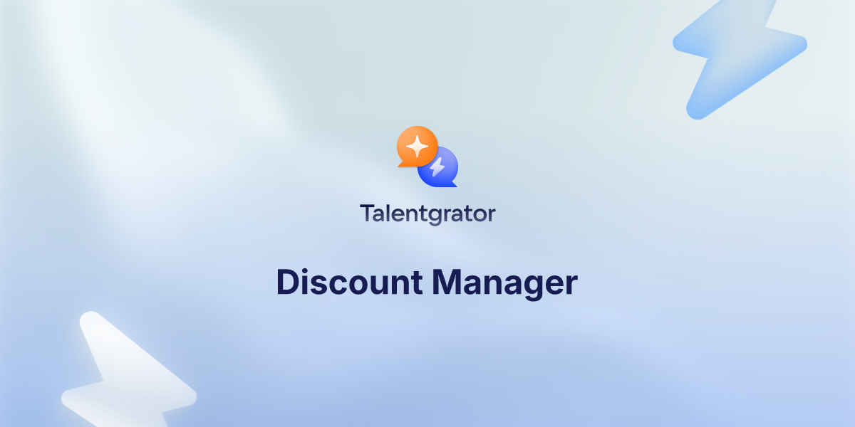 Discount Manager